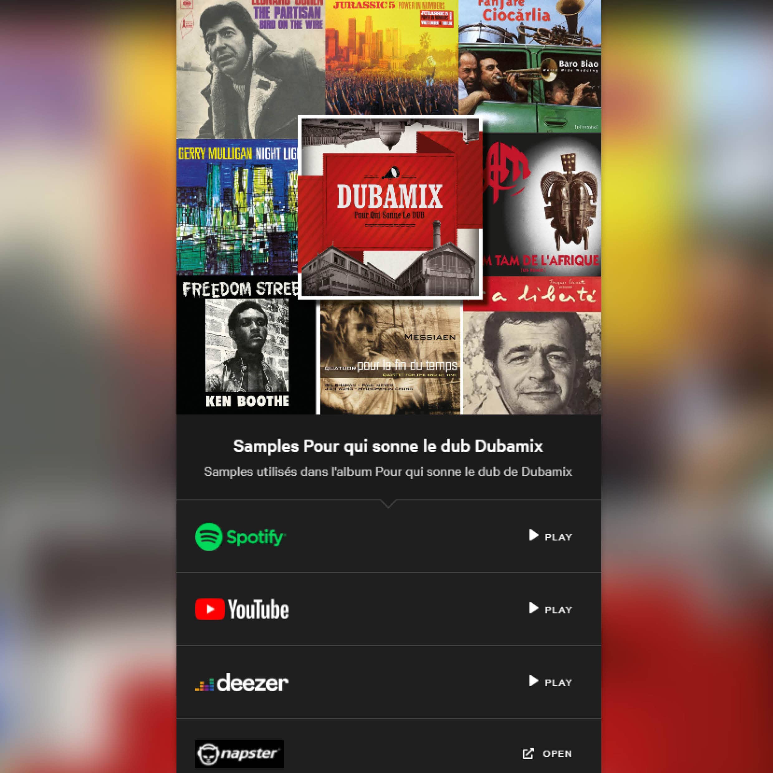 Playlist samples Pour Qui Sonne le dub – Dubamix